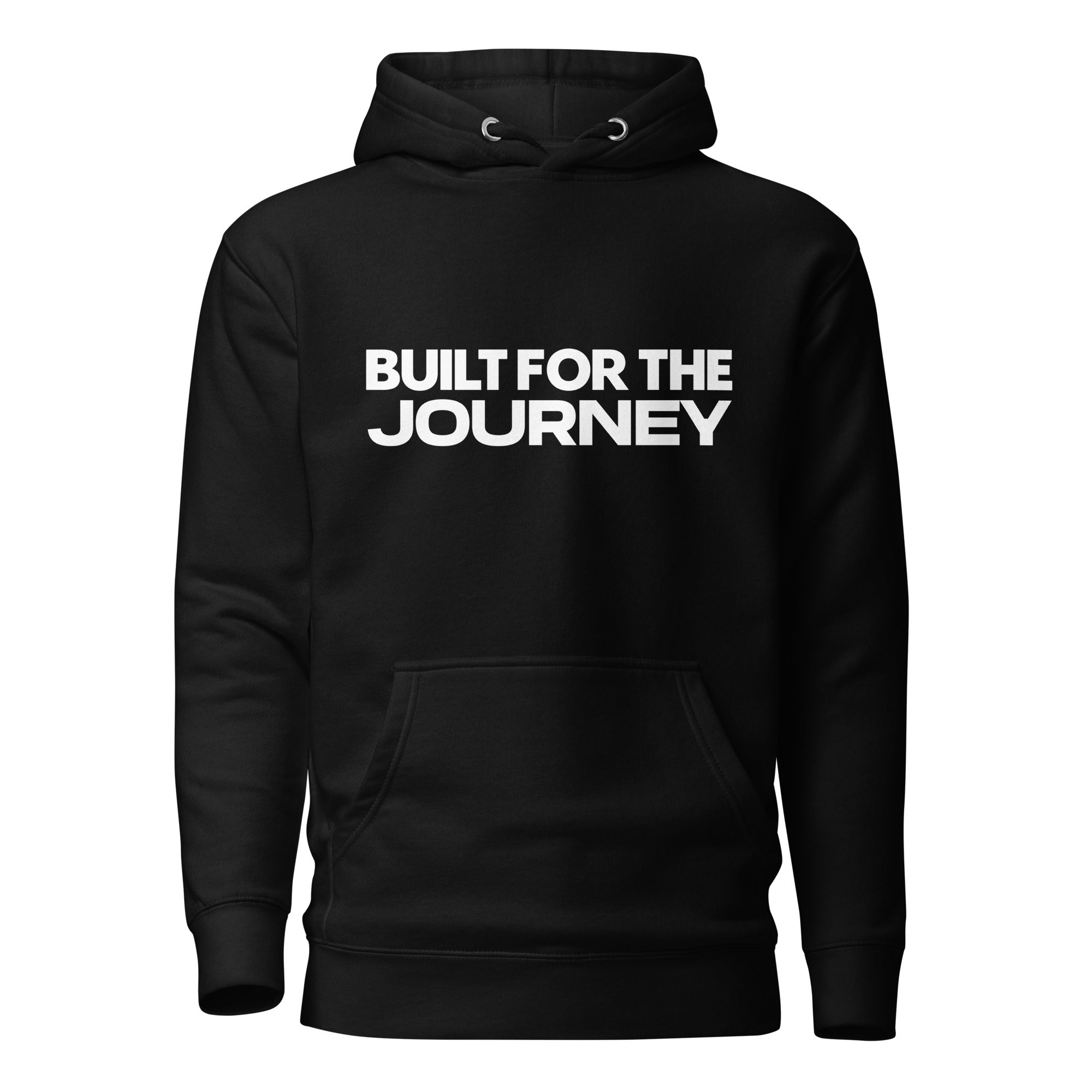 Built for the Journey Black Hoodie – Jacquari Harris Merch Store